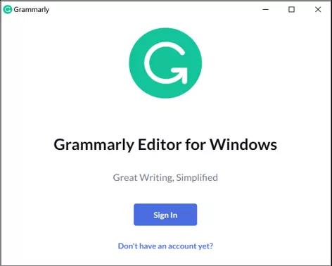 英文写作神器Grammarly开通试用